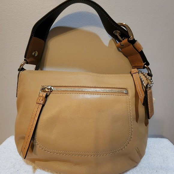 Coach | Bags | Nwt Coach Tan Hobo Leather Shoulder Bag | Poshmark